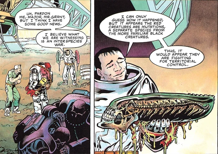 The Red Queen Mother Alien (Alien Lore) - Alien vs. Predator Galaxy
