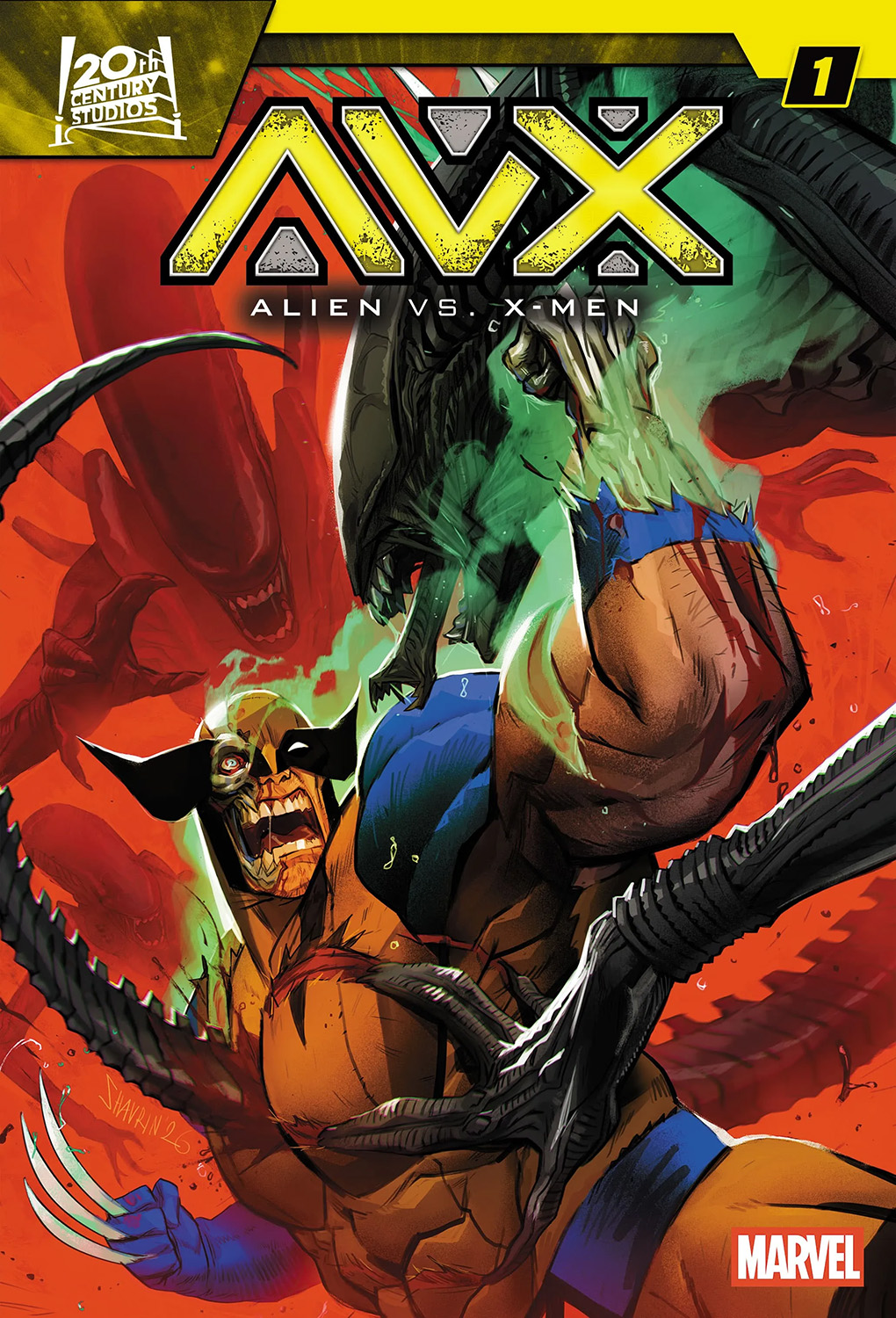 Marvel Comics Announces Alien vs. X-Men Crossover! - Alien vs. Predator ...