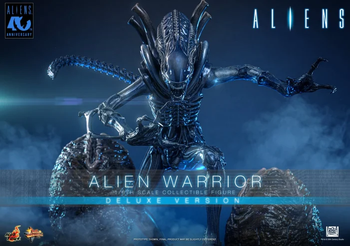 Hot Toys 1/6th Scale Aliens Warrior & Ellen Ripley Collectable Figures ...